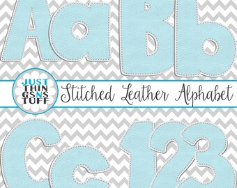 Stitched alphabet | Etsy