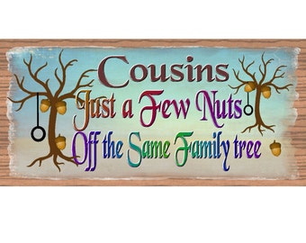 Cousins sign | Etsy