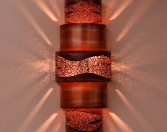 Unique wall sconce | Etsy