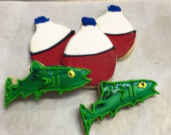 Fish sugar cookies | Etsy