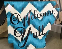 Unique arkansas sign related items | Etsy