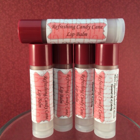 Refreshing Candy Cane Lip Balm