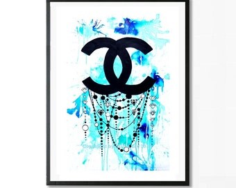 Chanel painting | Etsy