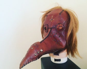 Items similar to Plague Doctor Mask Pattern/Template/Instructions on Etsy