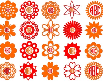 Flower vector | Etsy