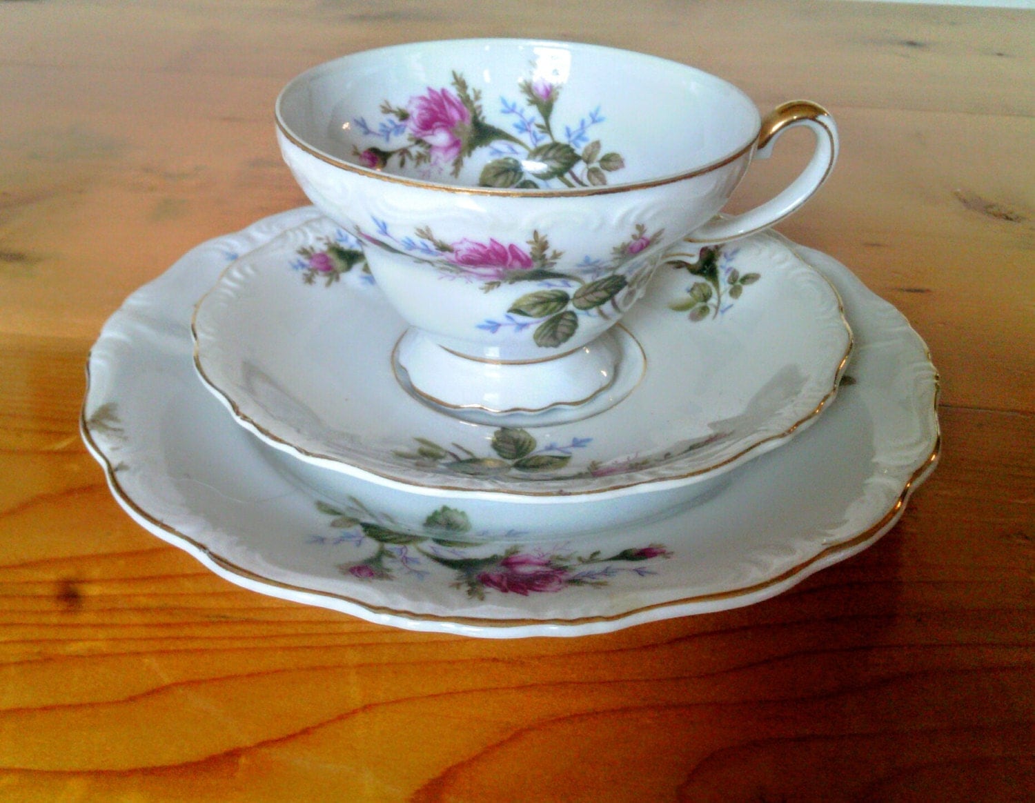 Fine China Tea Cup Set Made in Occupied Japan
