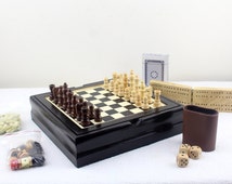 Unique antique chess set related items | Etsy