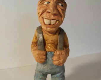 Caricature Wood Carving curated by The Wood Carvers of Etsy on Etsy