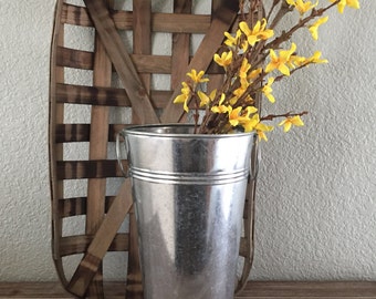 Rustic bucket | Etsy