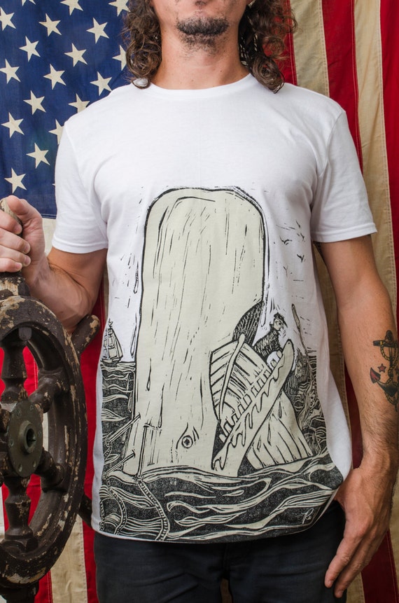 Moby Dick Whale Shirt New England Massachusetts T-Shirt