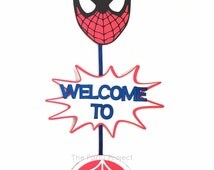 Unique superhero welcome related items | Etsy