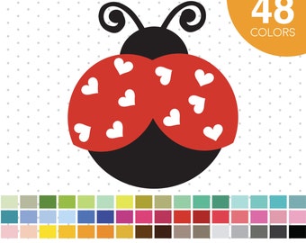 Ladybug clip art | Etsy