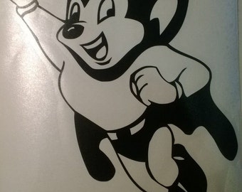 Mighty mouse art | Etsy