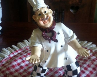 Fat man figurine | Etsy