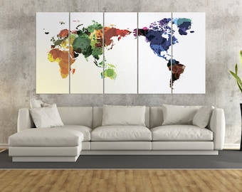 3 panel wall art | Etsy