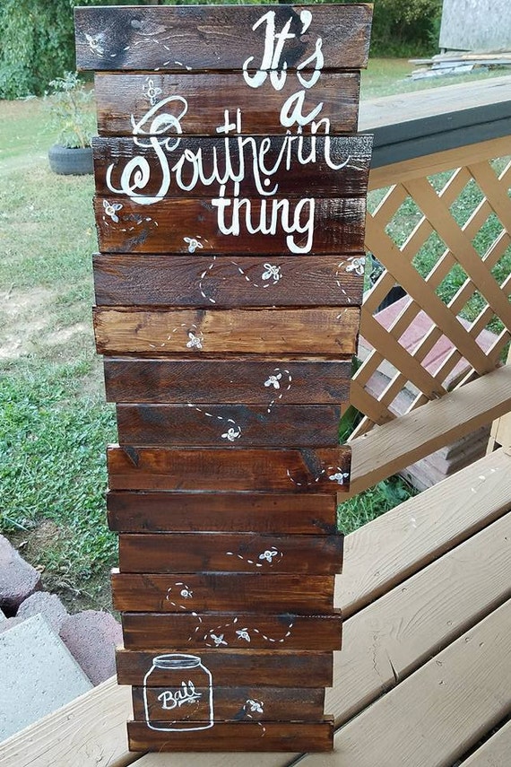 Lighted Its A Southern Thing Wooden sign