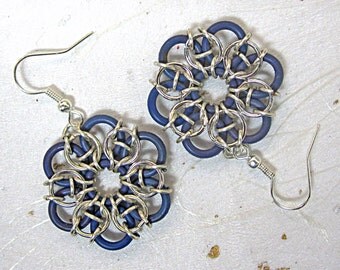 Chainmail flower | Etsy