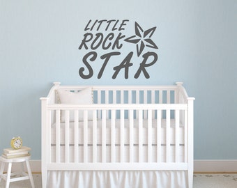 Rock star wall decal | Etsy
