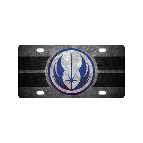 Jedi yoda star wars retro Metal License Plate for Car