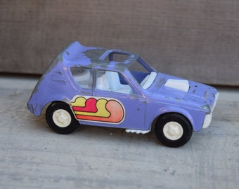 Purple toy car | Etsy