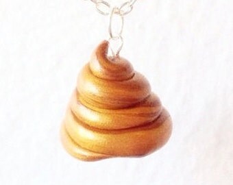 Cat poop necklaceKitty poop necklaceRealistic by DancingParrot
