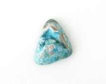 Unique blue triangle stone related items | Etsy