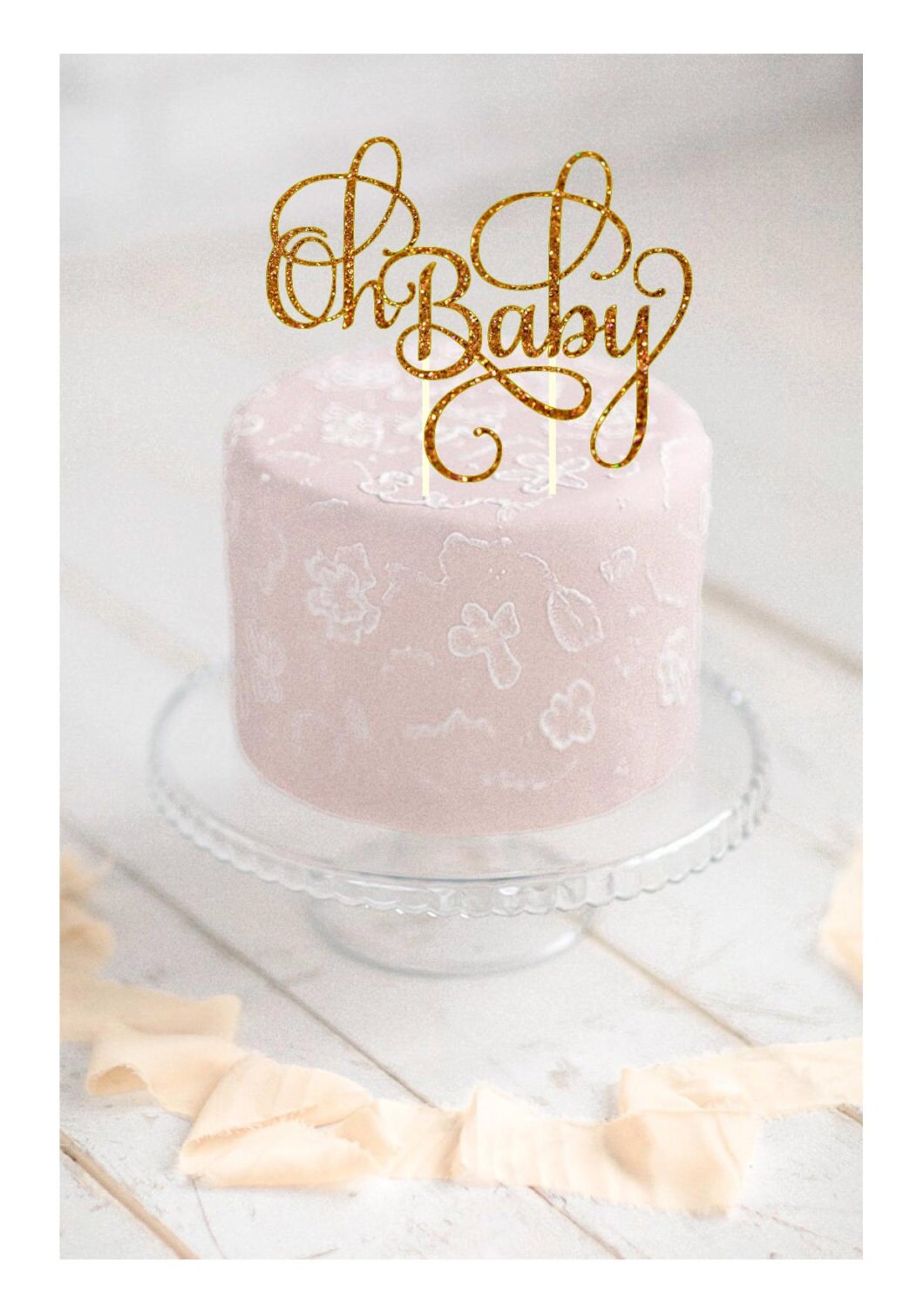 Oh Baby Cake Topper Baby Shower Cake Topper Cake Toppers