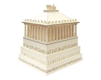 Architectural paper scale models by PaperLandmarks on Etsy