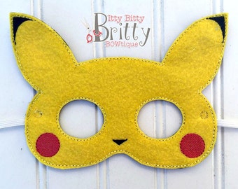 Pikachu mask | Etsy