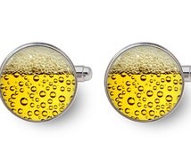 Unique beer cufflinks related items | Etsy