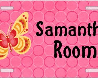 Kids room name plate | Etsy