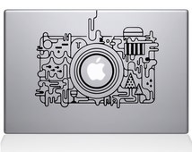 Unique camera macbook decal related items | Etsy