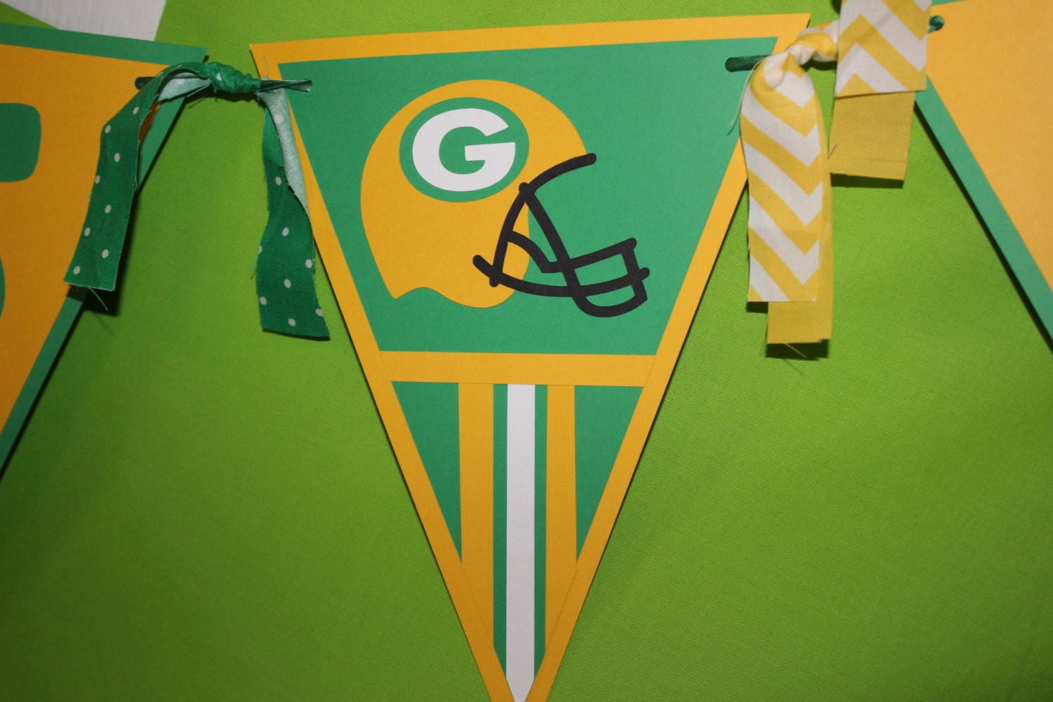 GREEN BAY PACKERS Banner 13 Flags Oversized 12 Long Nfl
