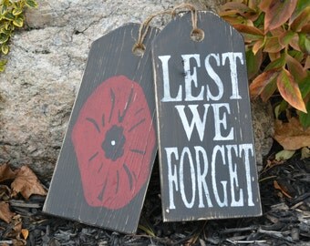 Lest we forget | Etsy