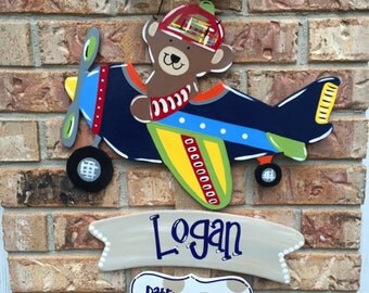 Airplane hanger sign | Etsy