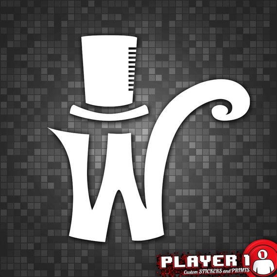 Willy Wonka 1971 Logo Vinyl Decal