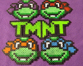 Tmnt perler beads | Etsy