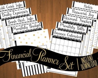 Polka dot planner | Etsy