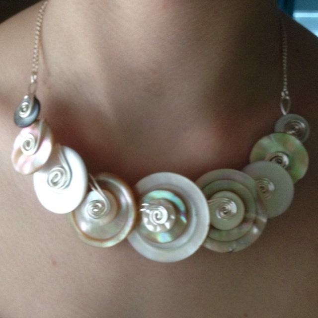 Swirly Buttons Handmade Jewellery Crafted from by SwirlyButtons