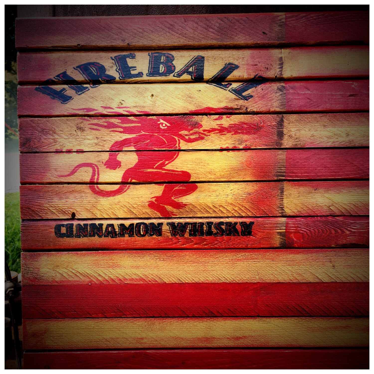 Fireball Whisky Fireball Whisky Flag Fireball Sign Whisky