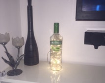 Unique alcohol bottle lamp related items | Etsy