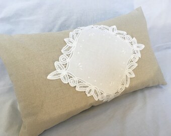 Doily pillow | Etsy