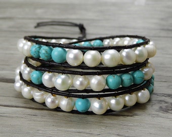 Pearl turquoise | Etsy