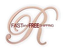 Popular items for wooden letter r on Etsy