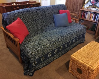 Bohemian futon cover | Etsy
