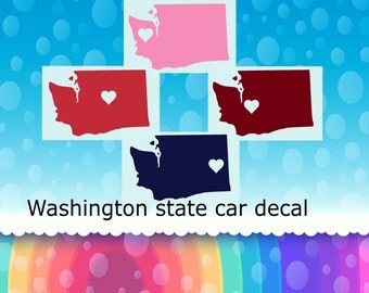 Washington sticker | Etsy