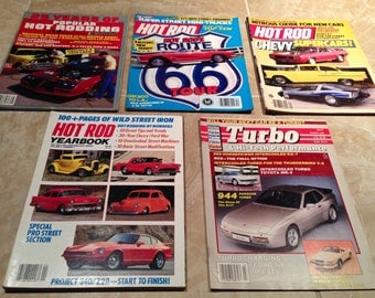 Hot rod magazine | Etsy