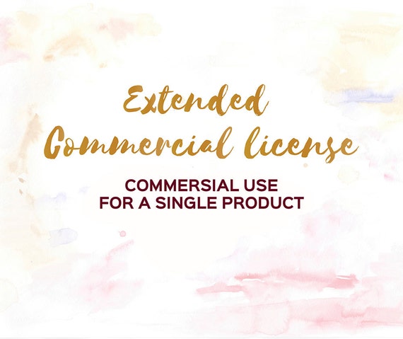Extended Commercial License. Commersial Use. by EssentialDesire