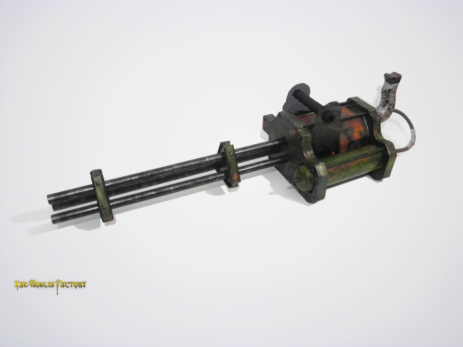 Post apocalyptic machine gun cosplay prop