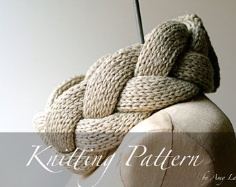 Knitting Pattern: The Color Block Blanket by AmyLaRouxPatternShop